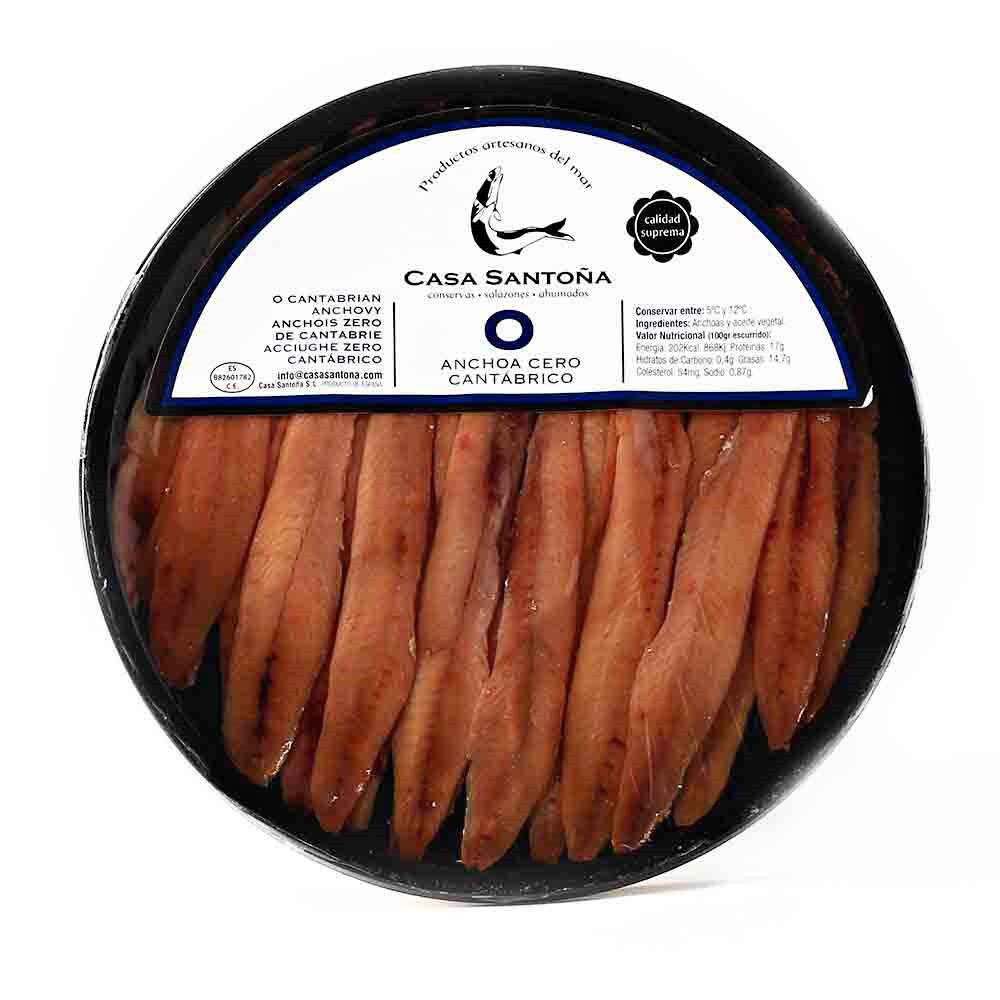 Anchoa del Cantábrico "0" 220g.